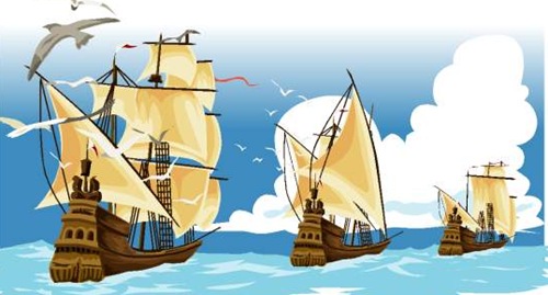 Dibujos de Cristobal Colón en color - Blog de imágenes